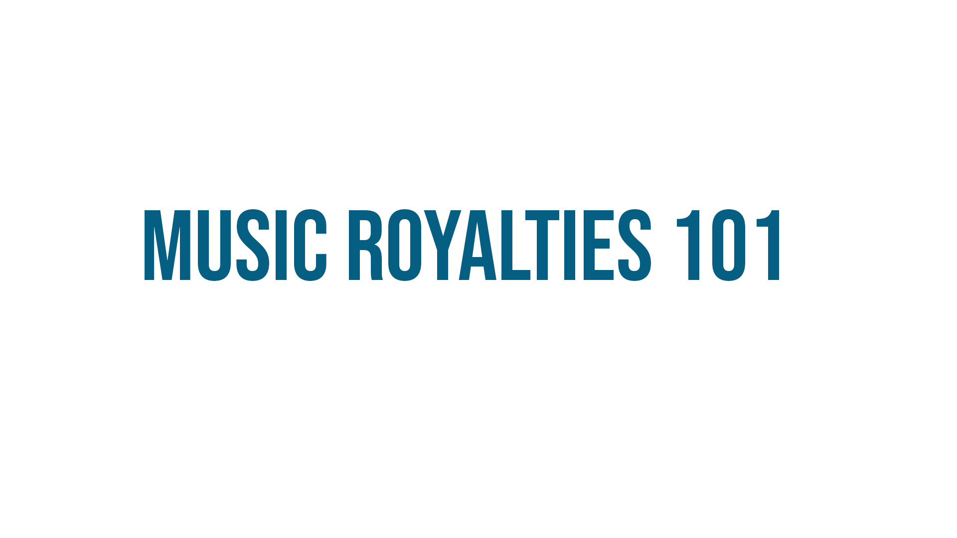 Music Royalties 101 | Strong Fundamentals of Music Publishing | Breve ...
